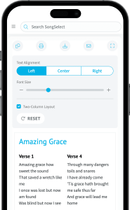 CCLI의 SongSelect - 노래, 가사, 화음 및 성창기도